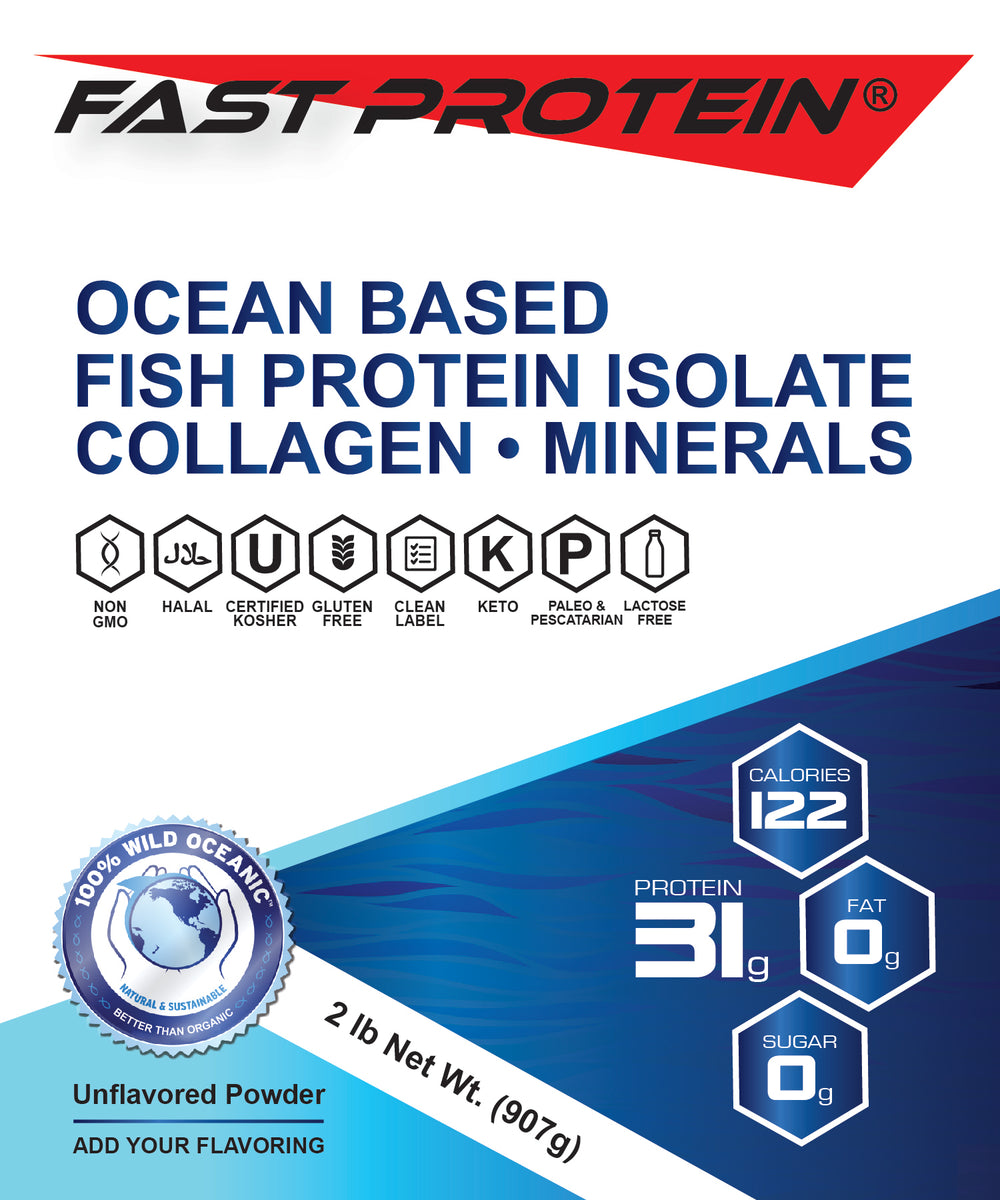 Fish Protein Isolate + Collagen Protein + Minerals | 100% Wild Caught